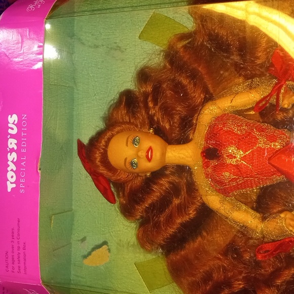 Barbie | Other | Toys R Us Special Edition Radiant And Red Barbie ...